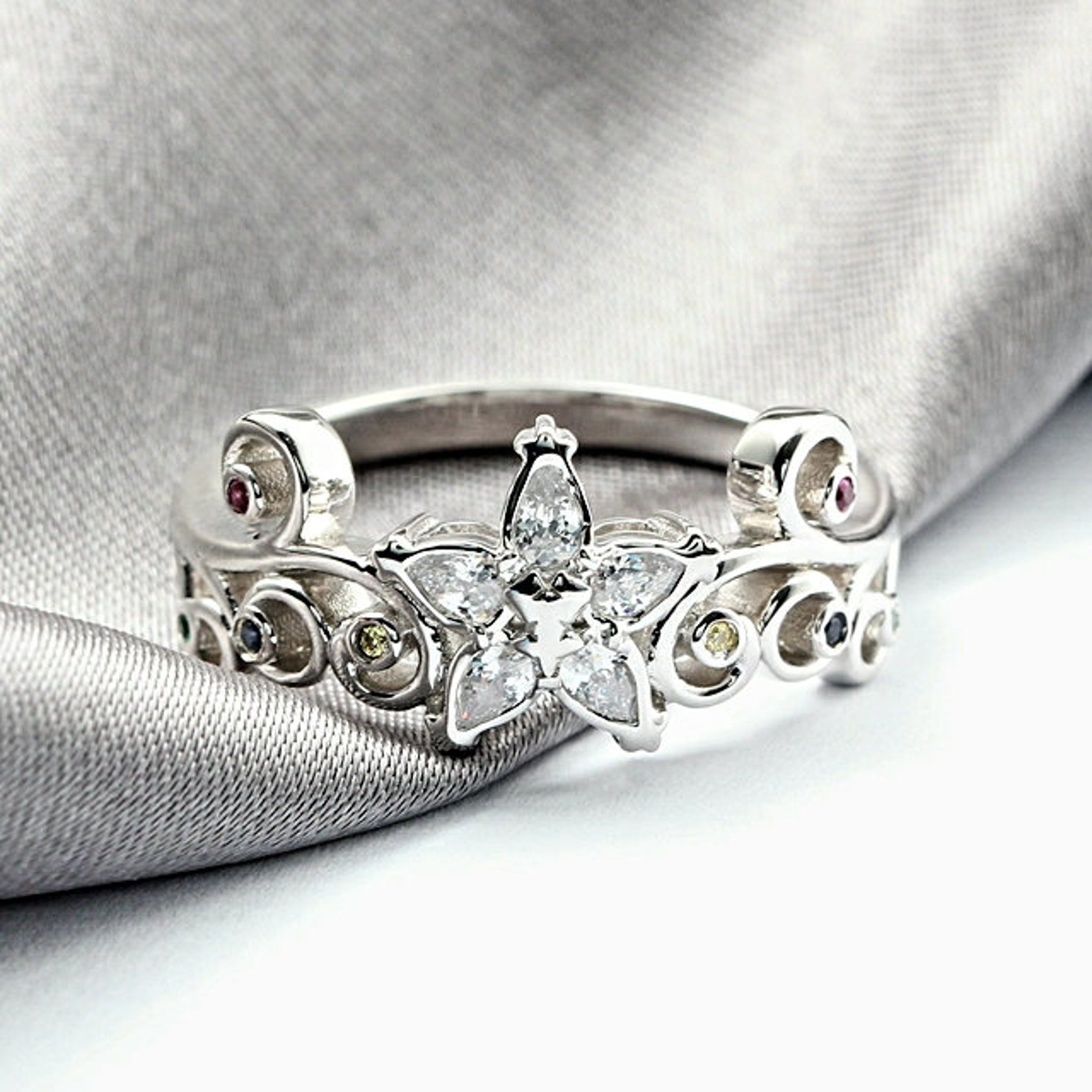 Wayfinder Keyblade Master and Struggle Trophy Engagement Ring - Etsy