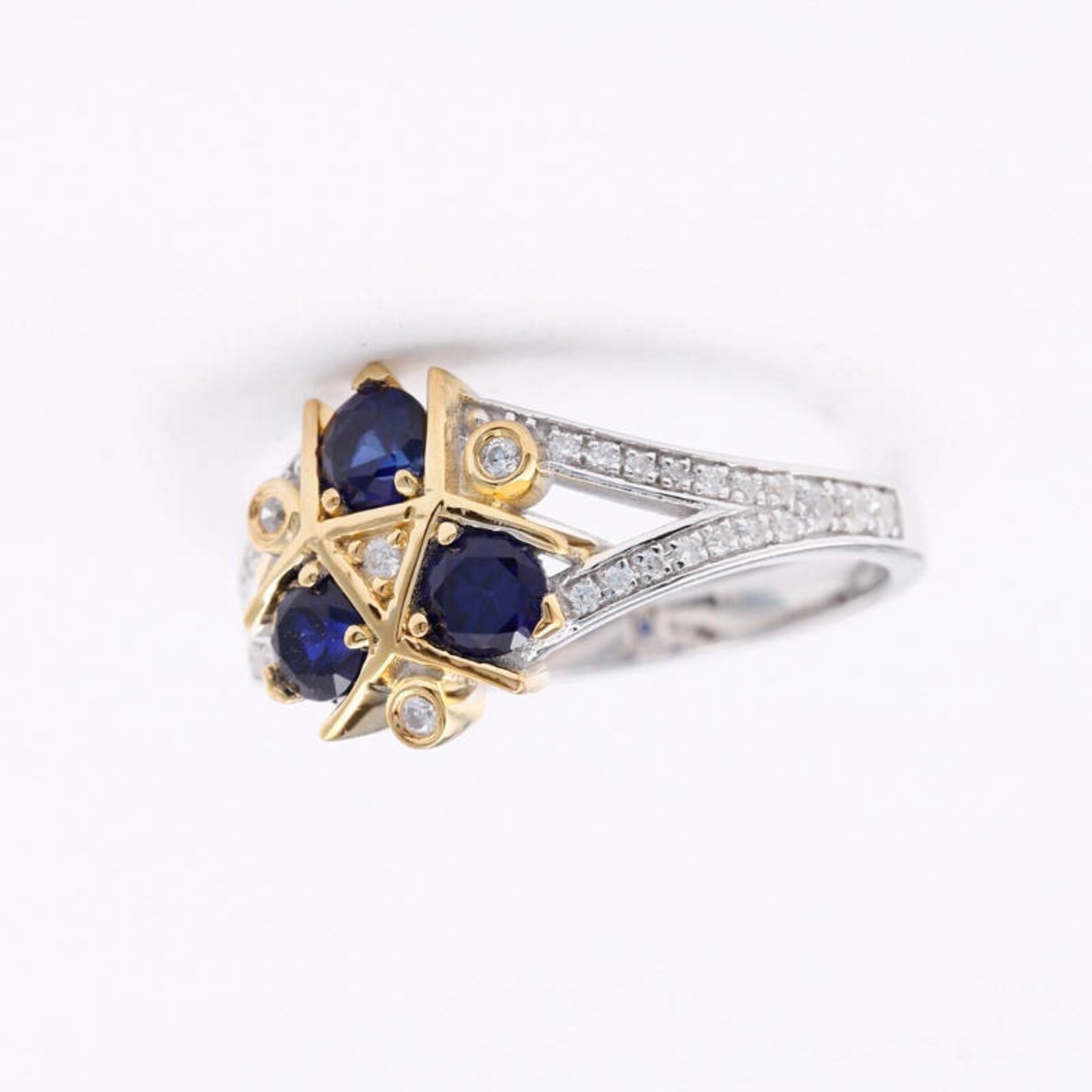 Zora Sapphire Spiritual Stone Engagement Promise Wedding Ring - Etsy