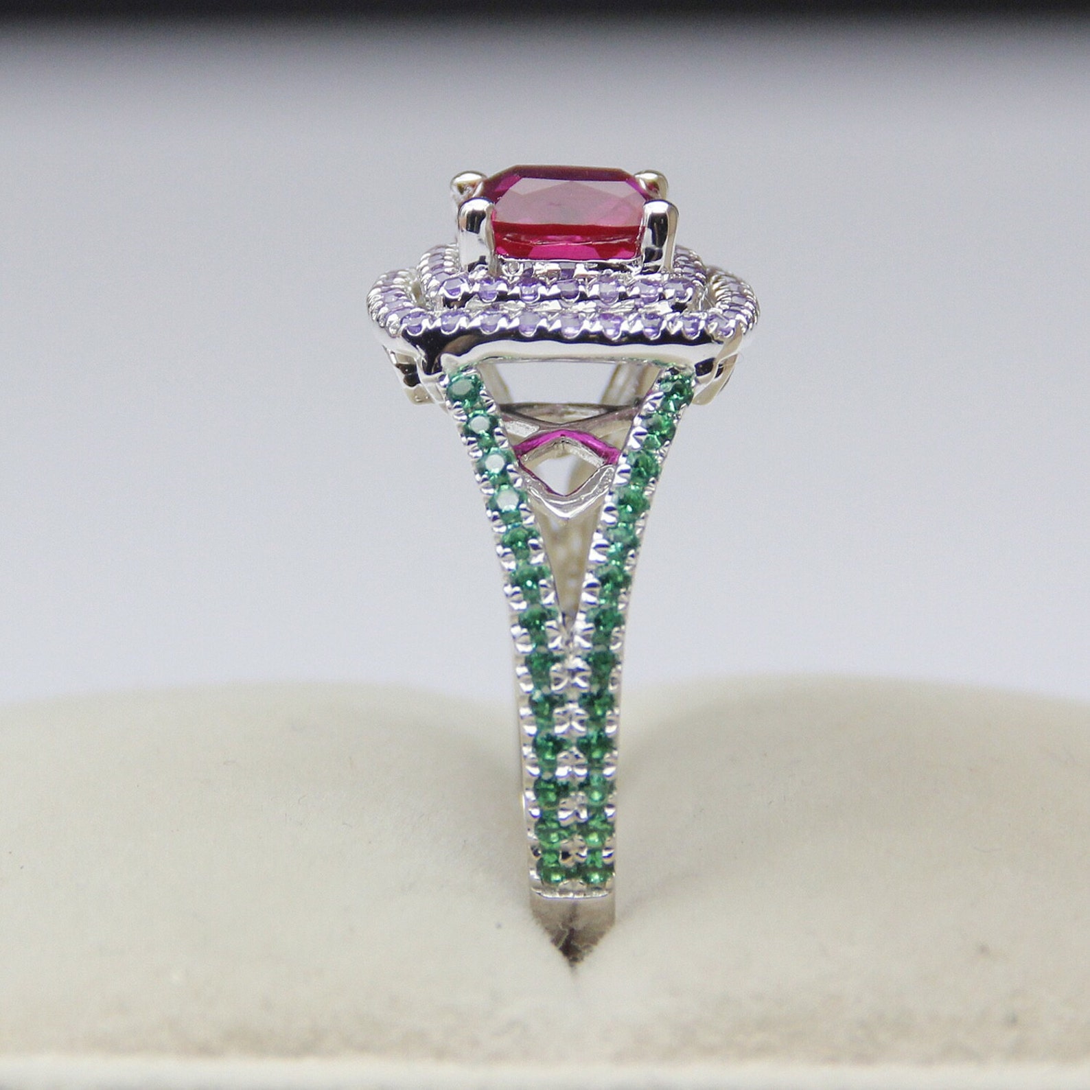 Little Mermaid Inspired Engagement Promise Ring Wedding Costume Cosplay ...