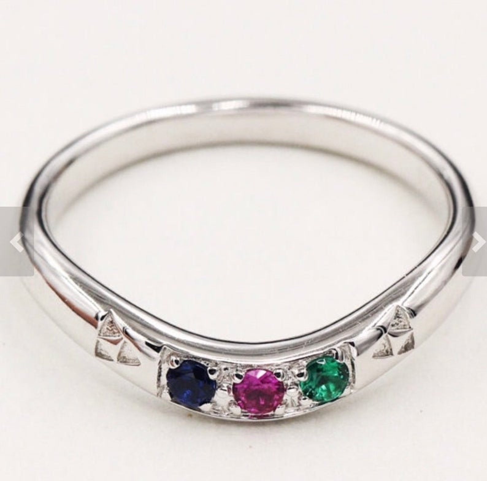 Triangle Stone Engagement Promise Ring 8 Bit Gamer Video Game - Etsy Canada