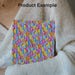 Marshmallow Easter Bunny Rabbits and Eggs SEAMLESS PATTERN, PNG Digital ...