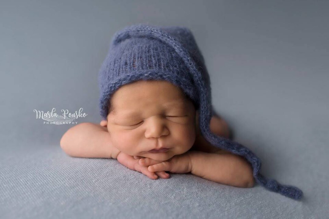 Long Sleepy Hat, Sleepy Hat, Elf Hat, Knitted Hat, Knitted Photo Prop ...