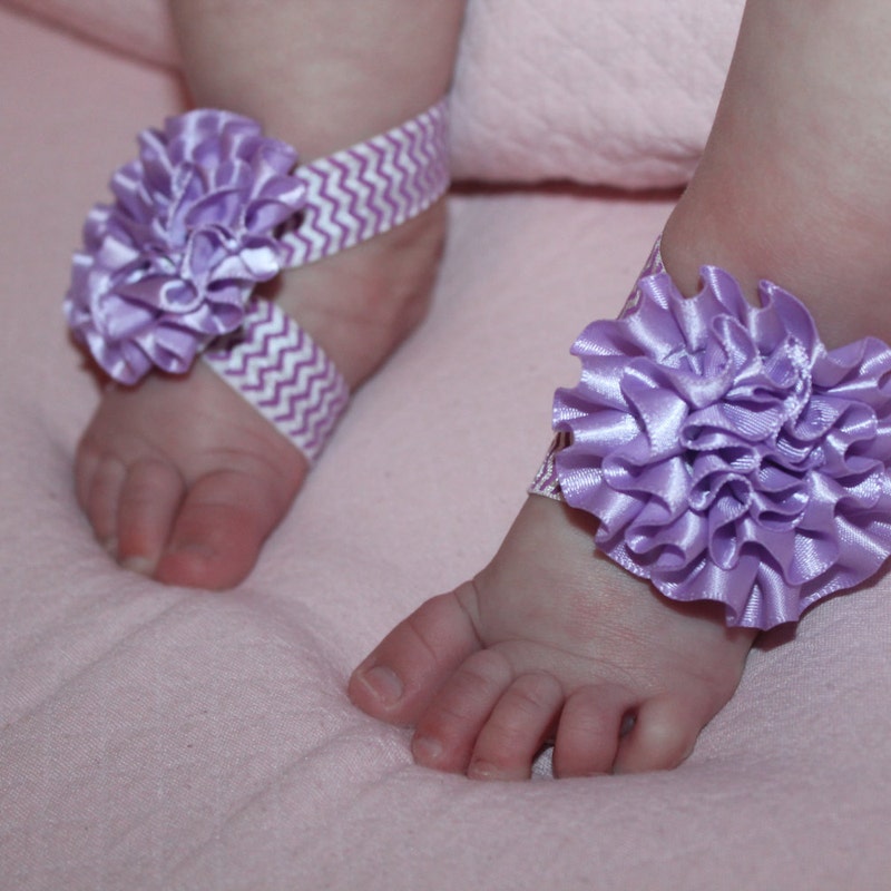 Infant Barefoot Sandals - Etsy