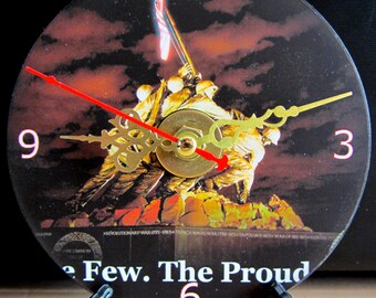 Marine corps clock | Etsy