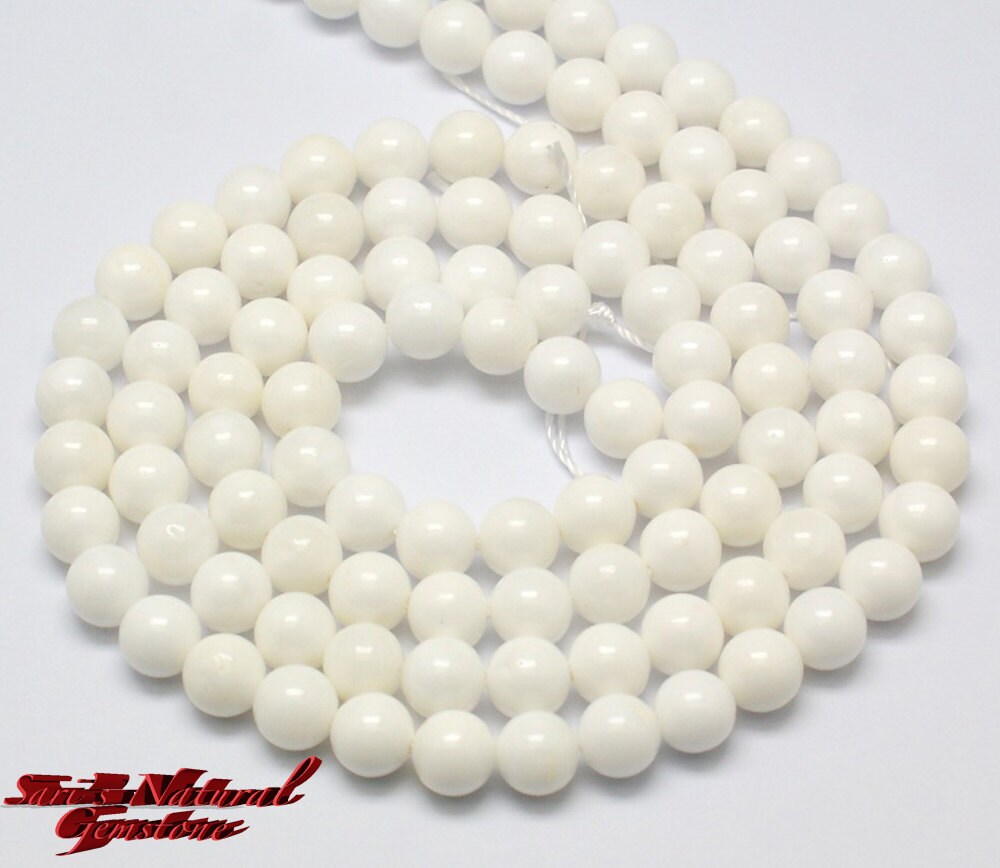 Tridacna White Shell Beads Giant Clam Shell Beads Grade AA | Etsy