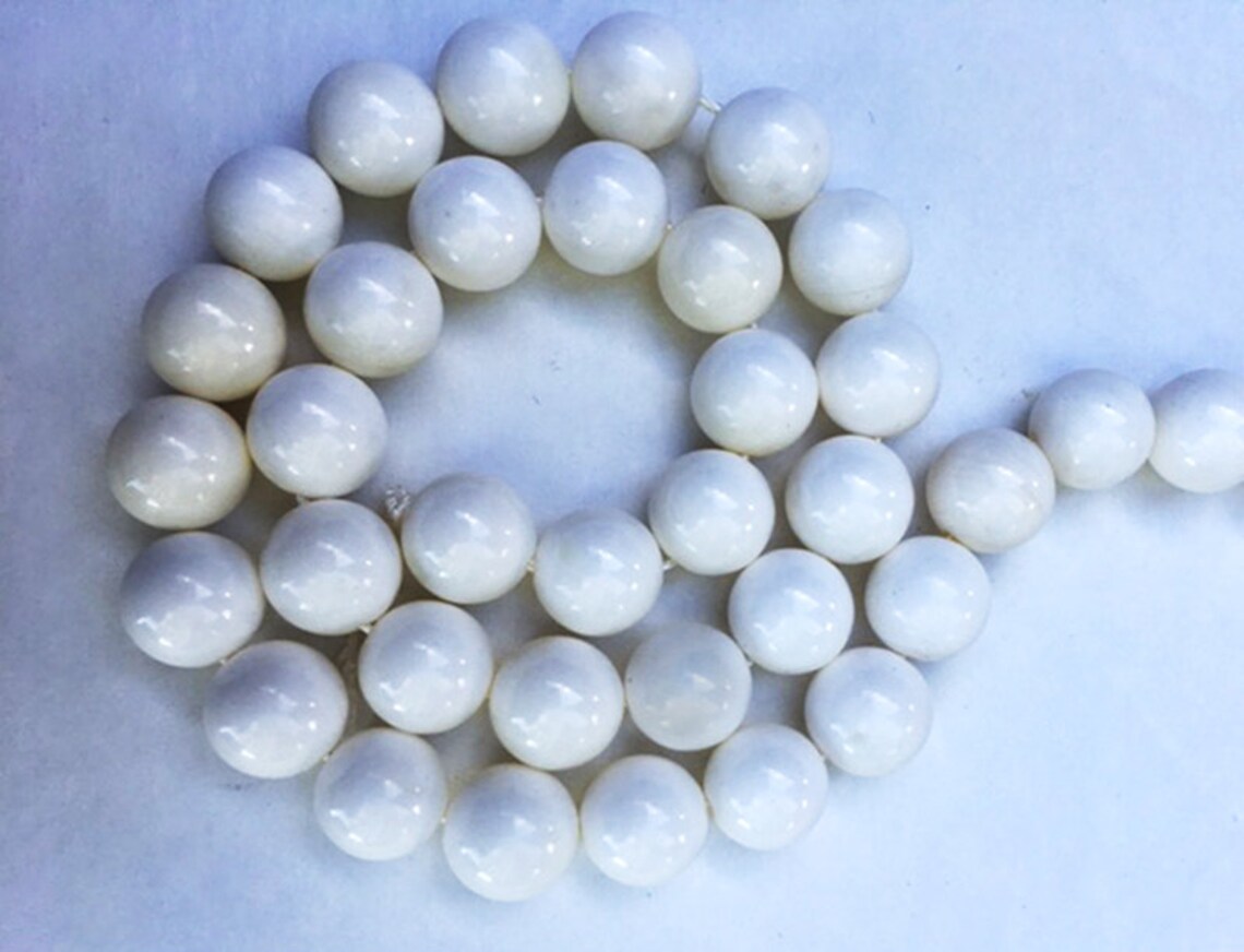 Tridacna White Shell Beads Giant Clam Shell Beads Grade AA | Etsy