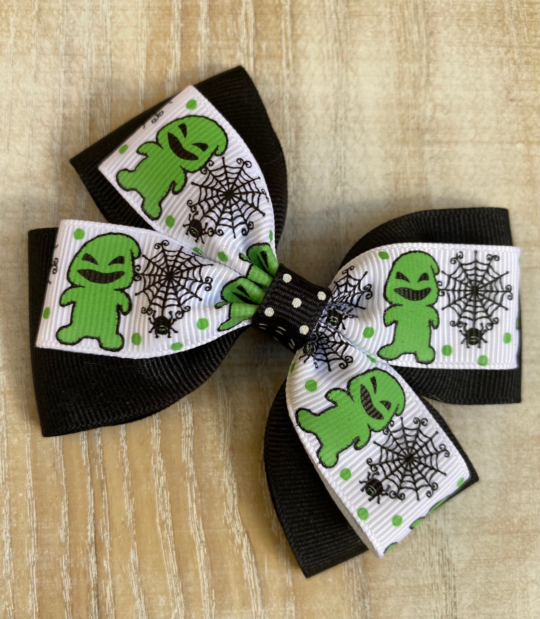 Oogie Boogie Inspired Hair Bow - Oogie Boogie Inspired Bow - Oogie ...