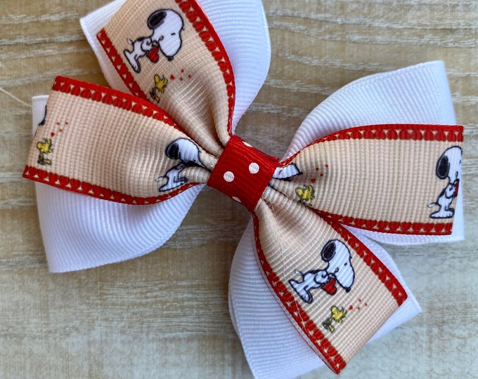 Snoopy Hair Clips - Etsy
