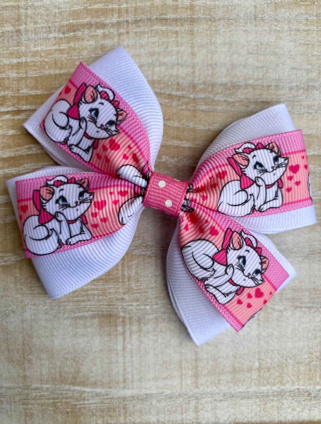 Marie Inspired Hair Bow - Marie Hair Bow - Marie Bow - Marie - the ...