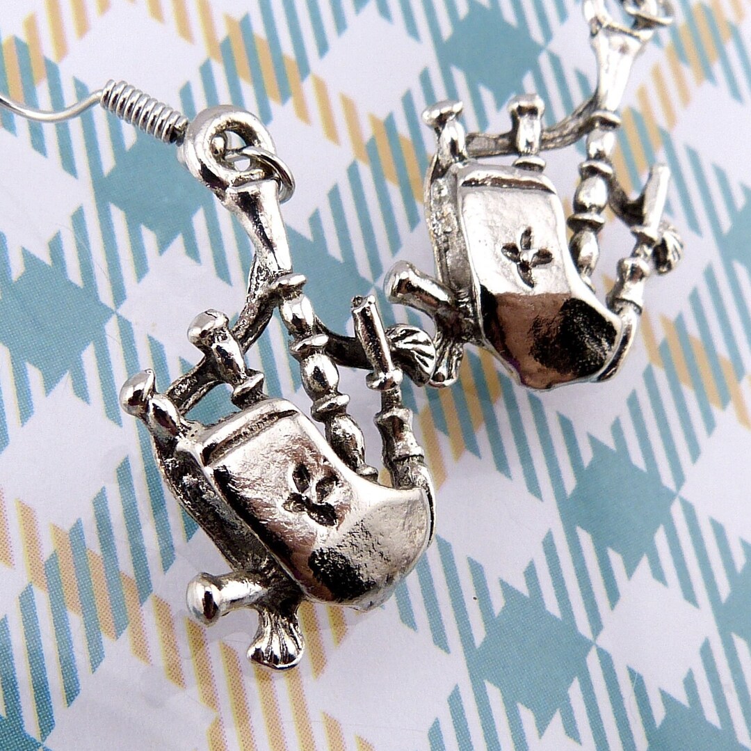 Bagpipe Earrings, O Danny Boy the Pipe Earrings Are Calling ...