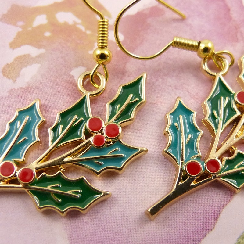 Holly Earrings - Etsy