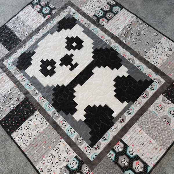 Panda Quilt Patterns - Etsy
