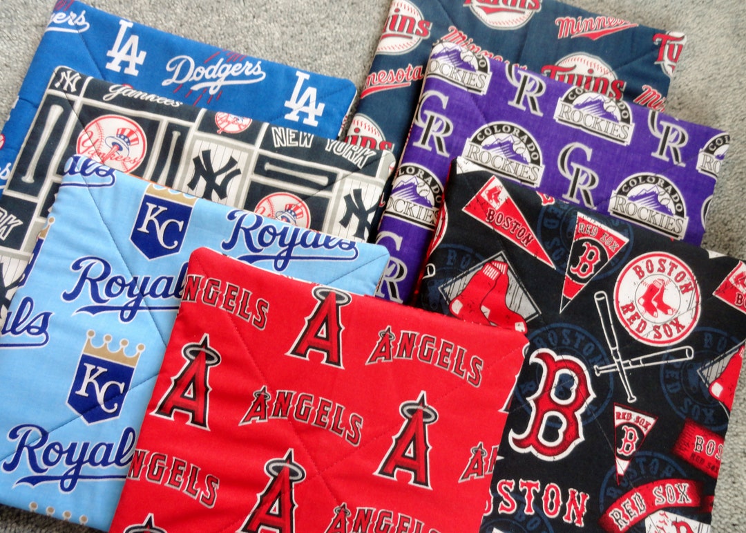 Major League Baseball Hot Pads/mlb Trivets/los Angeles Dodgers Hot Pads ...