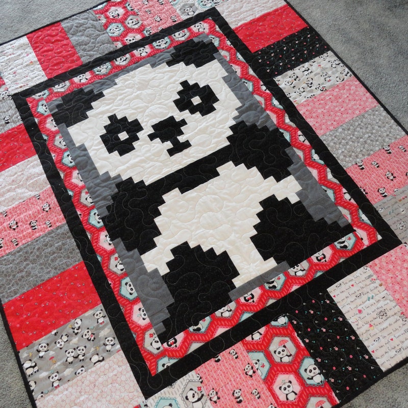 Panda Quilt Patterns - Etsy