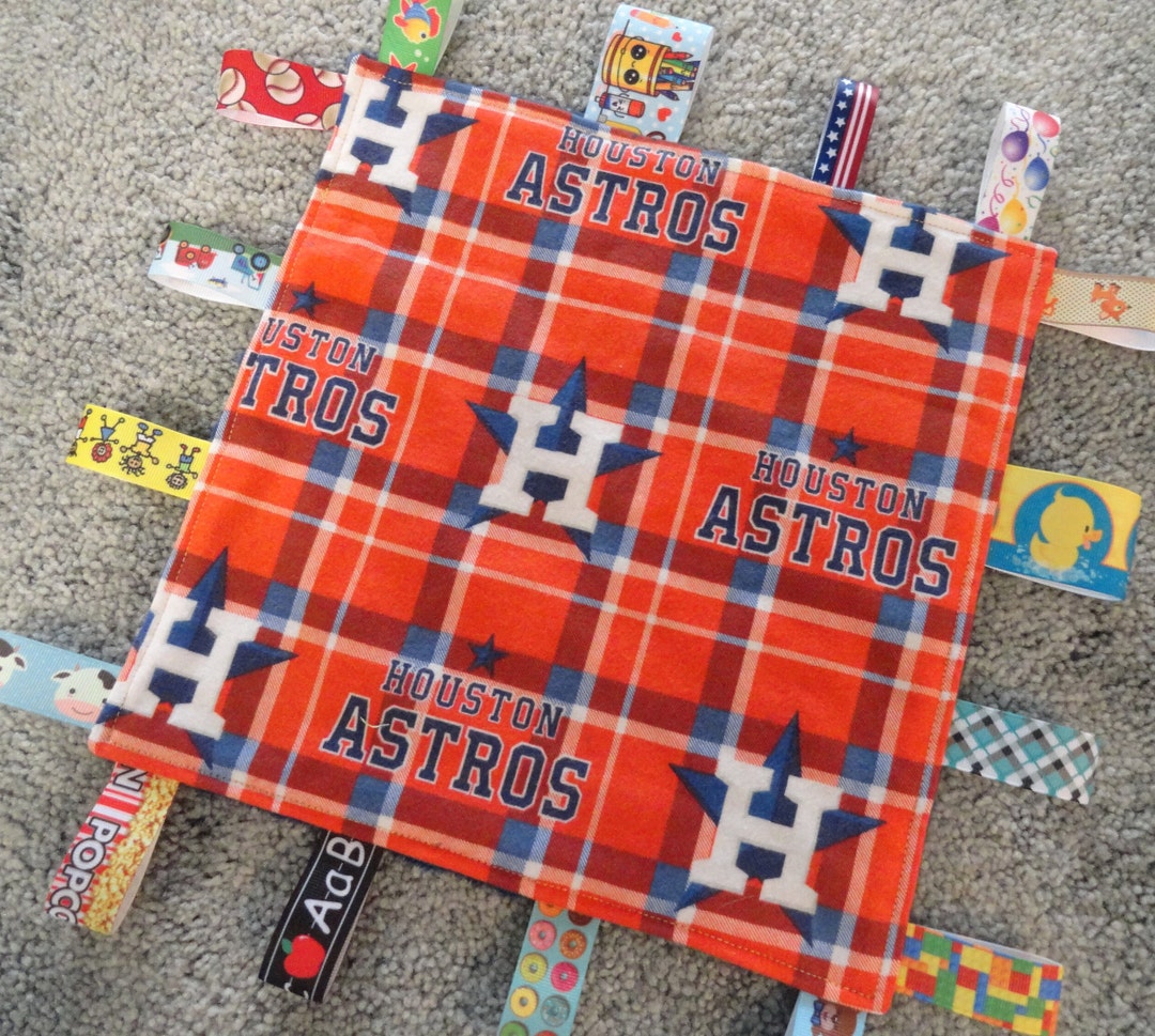 Houston Astros/houston Astros Sensory Lovey/baseball Lovey/houston ...