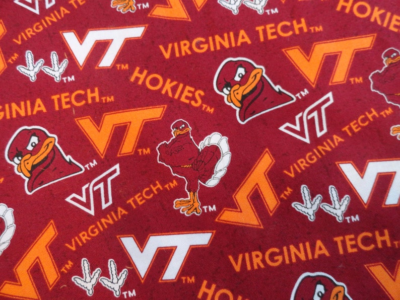 Virginia Tech Sensory Lovey/virginia Tech Baby/hokie Baby Blanket/hokie ...