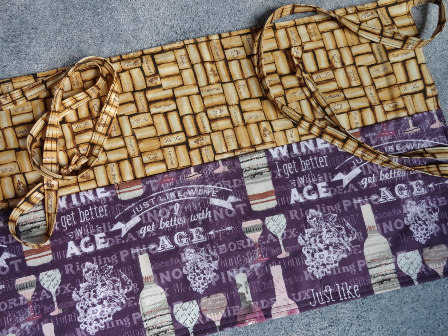 Adult Half Apron Server Apron Bartender Apron Utility - Etsy