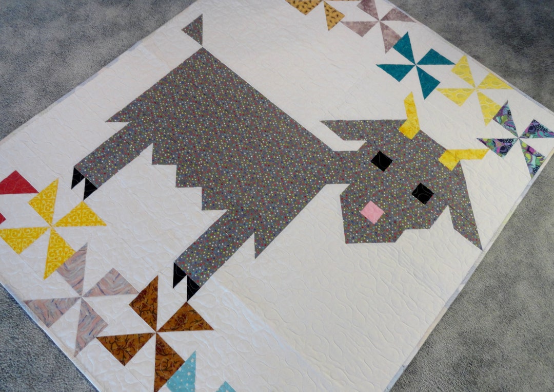 Goat Quilt/goat Nursery/goat Blanket/goat Bedding/goat Baby Quilt/billy ...