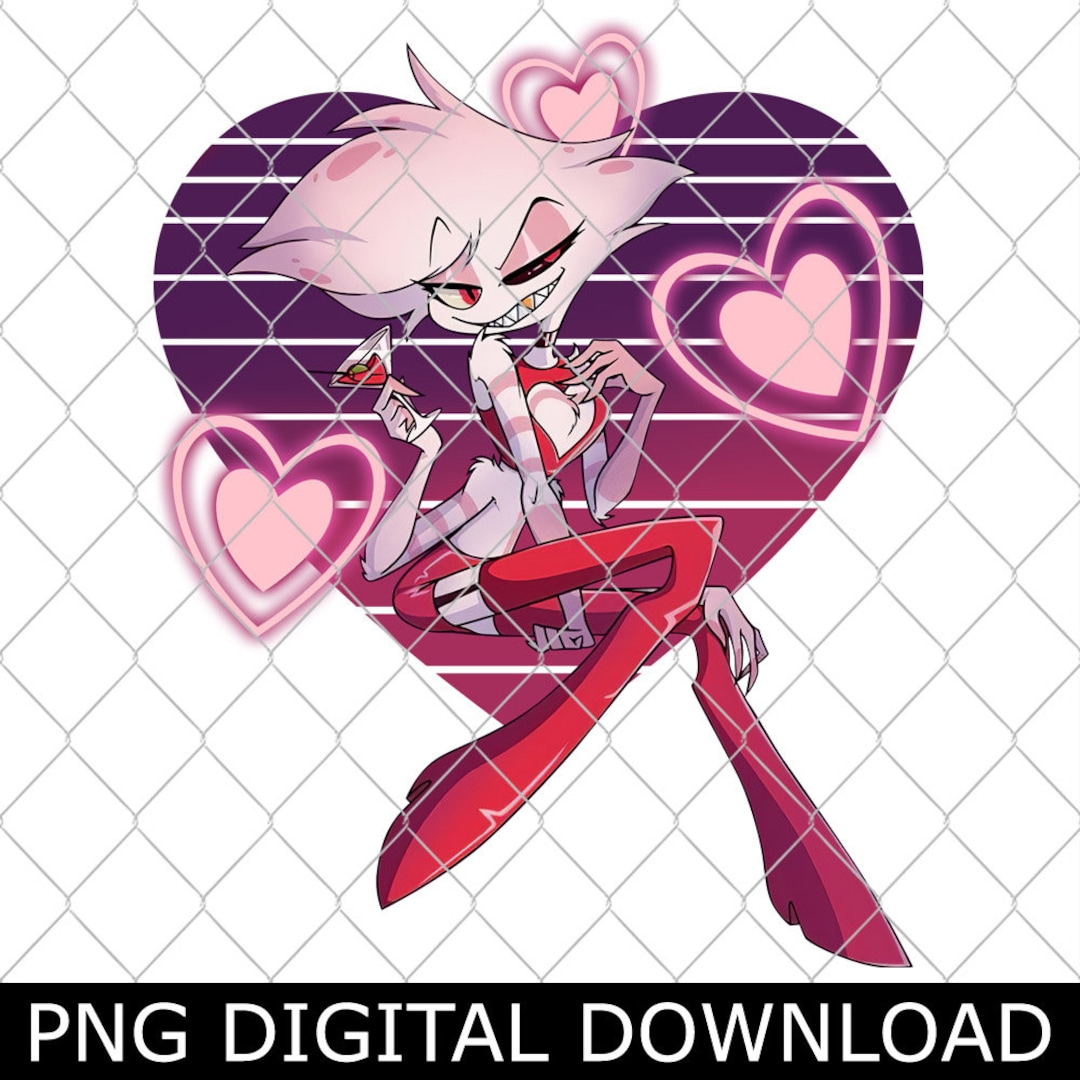 Hazbin Hotel Angel Png, Hazbin Hotel Angel Dust Pride Month Demon Png ...