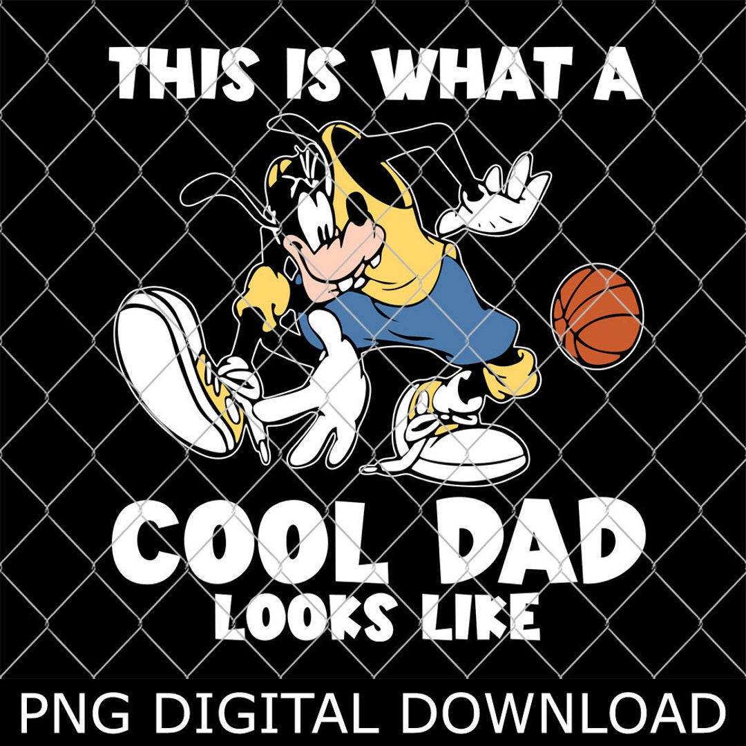 Goofy Dad Funny Png, Retro 90s Goofy This is What A Cool Dad Looks Like ...