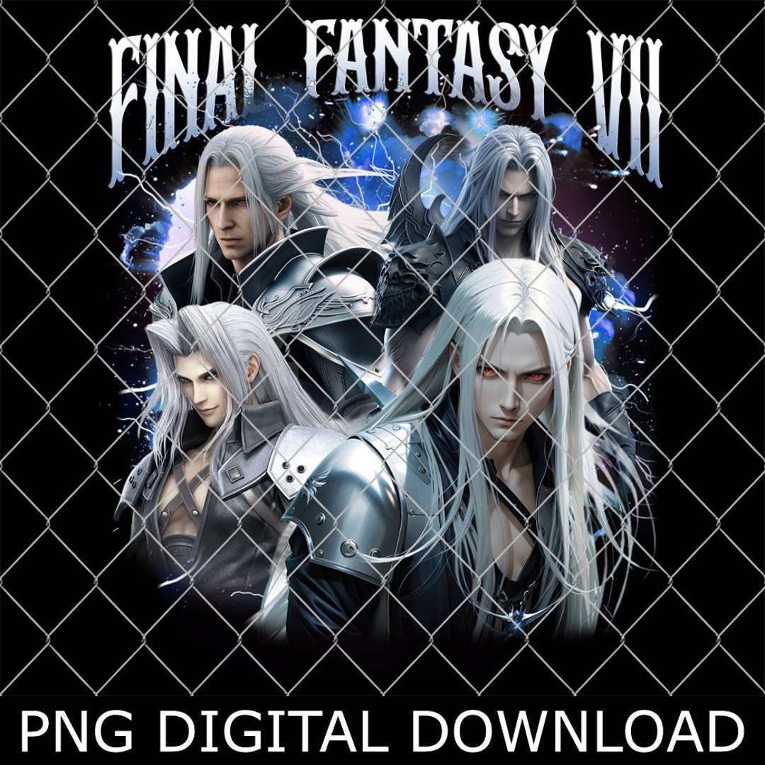 Sephiroth Character Gaming Png, Final Game Fantasy VII Sephiroth Png ...