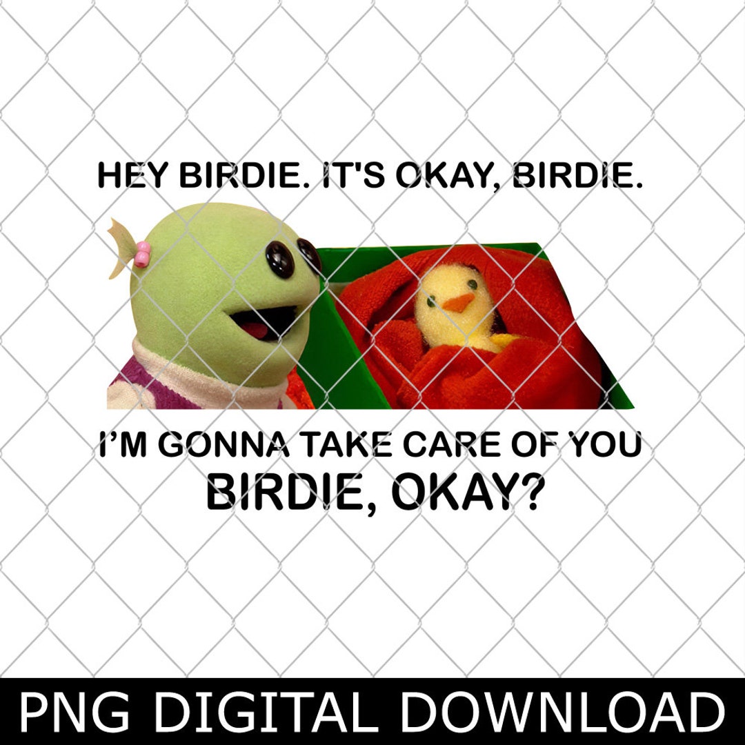 Nanalan Cartoon Png, Nanalan I'm Gonna Take Care of You Birdie Okay Png ...