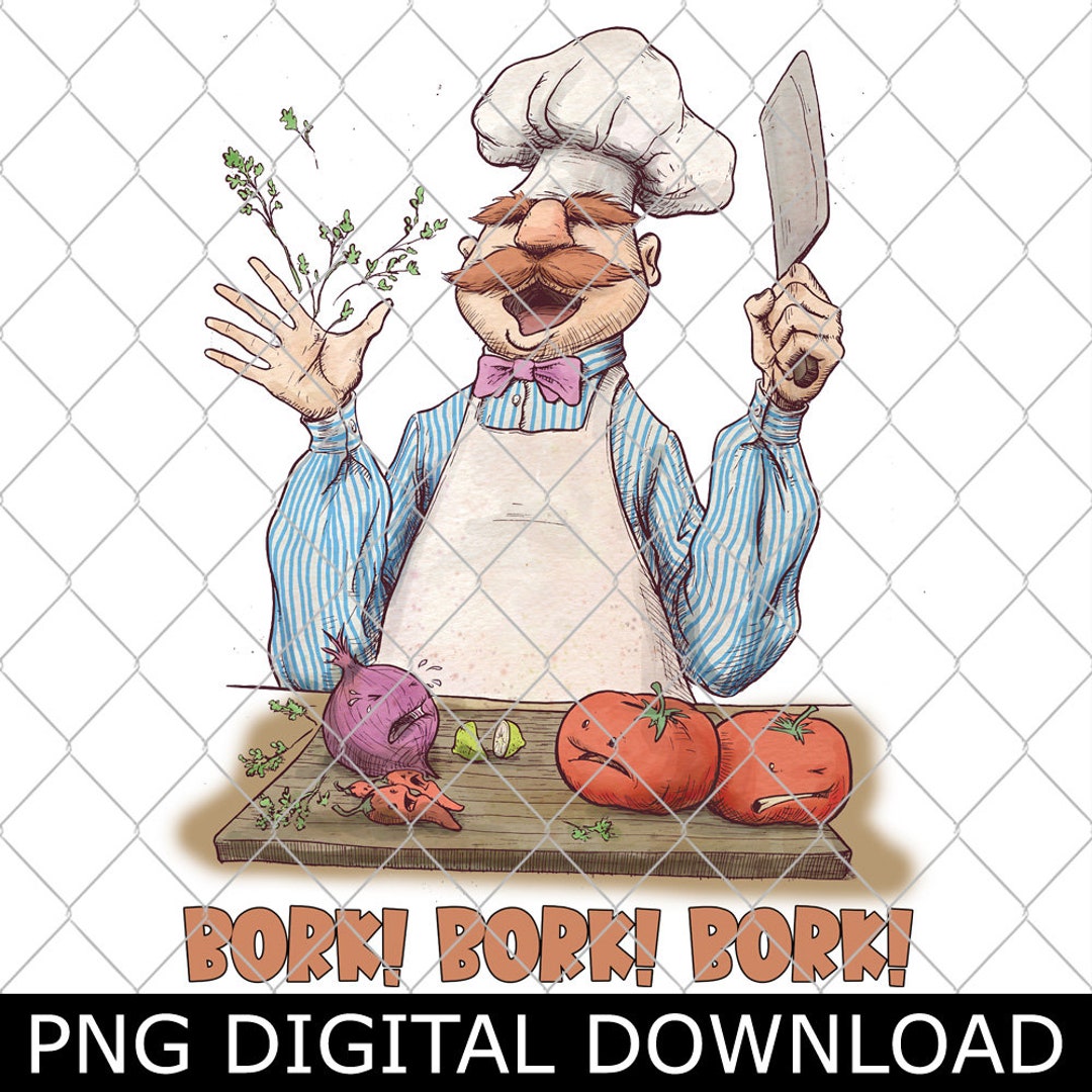 Muppets Swedish Chef Png, Muppets Kitchen Swedish Chef Bork Bork Bork ...