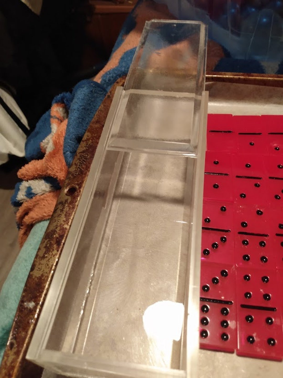 Resin Domino Storage Box - Etsy