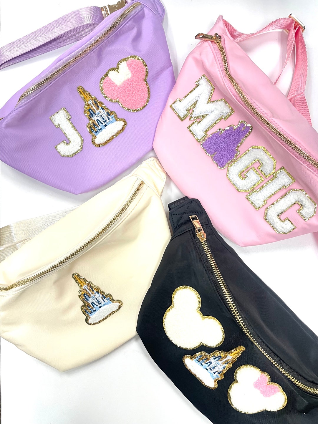 Personalized LARGE Fanny Packs | Park Fanny Pack | Travel Bag ...