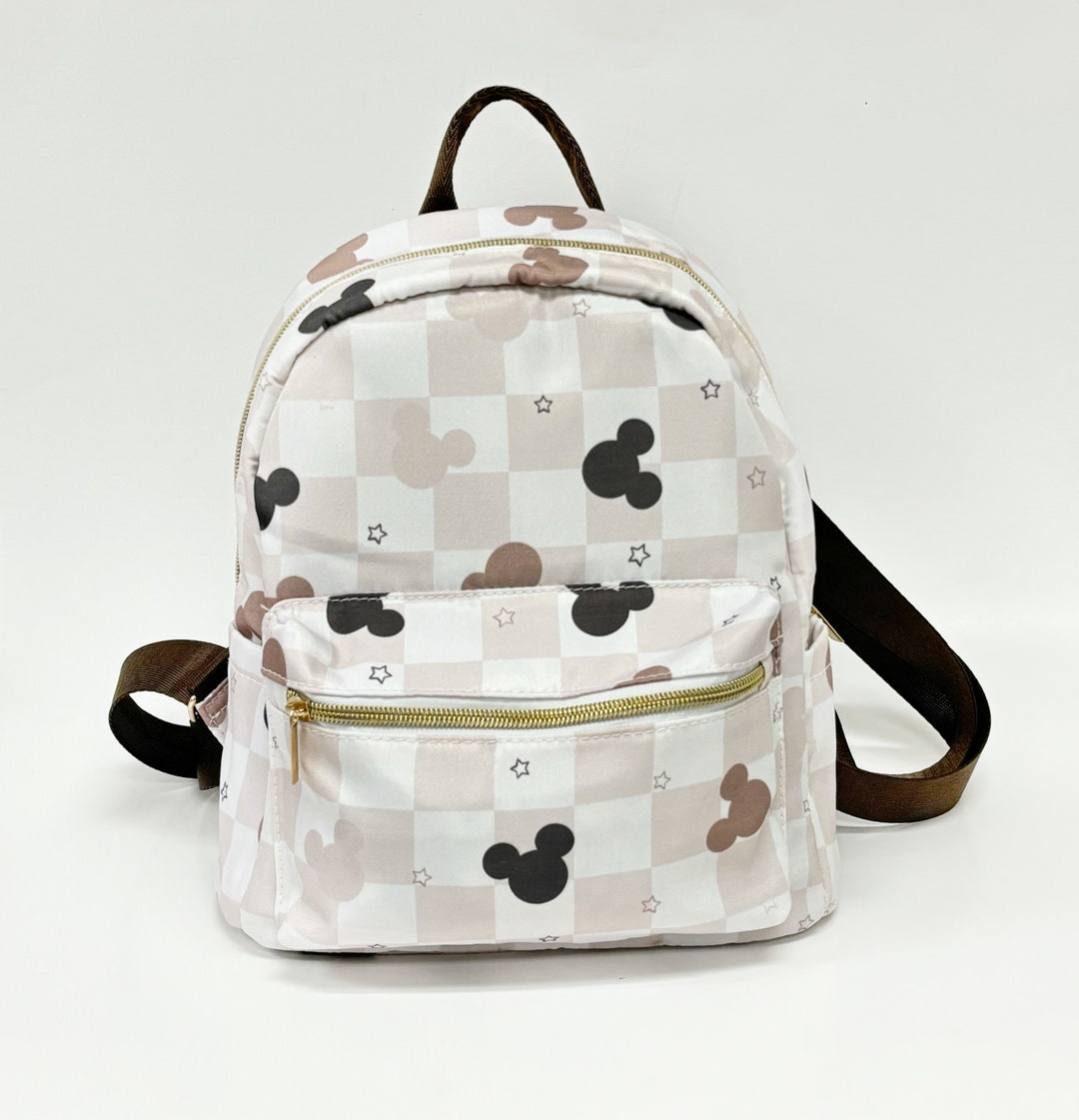 Disney Mini Backpack | Neutral Mouse Backpack | Mouse Bag for the Park ...