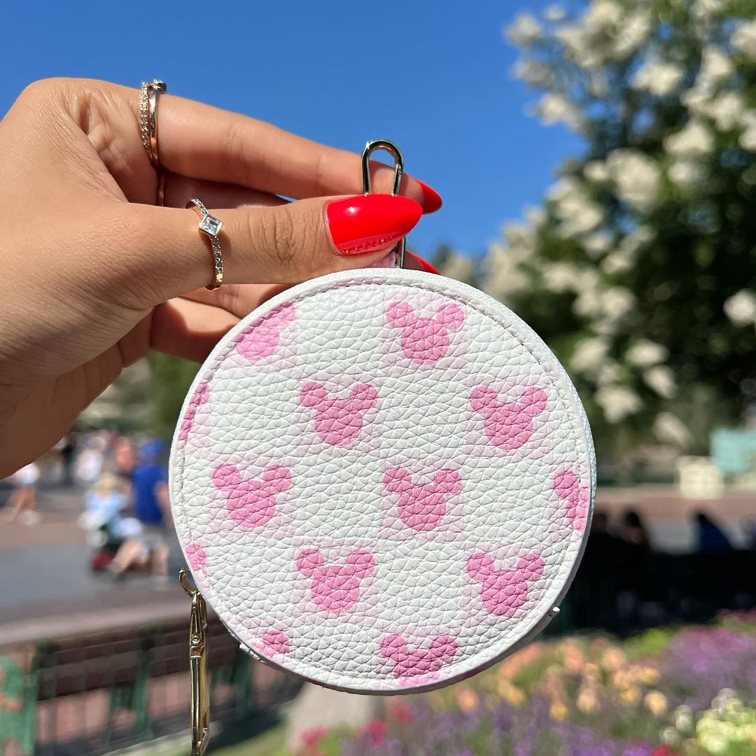Pink Mickey Coin Purse | Round Coin Purse | Wallet | Magical ...