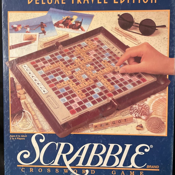 Travel Scrabble - Etsy