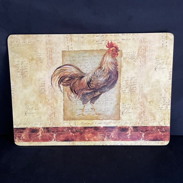Rooster Placemat - Etsy