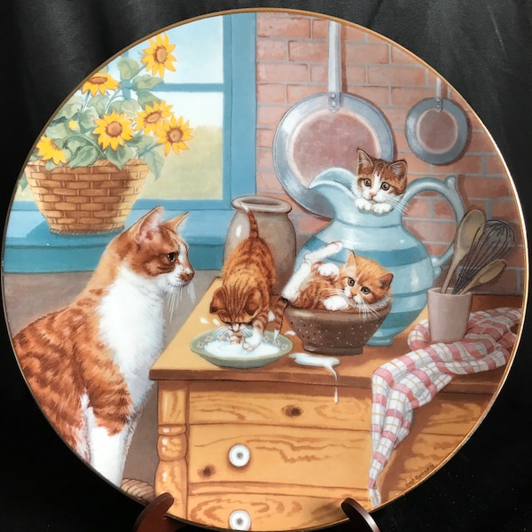 Kitten Plate - Etsy