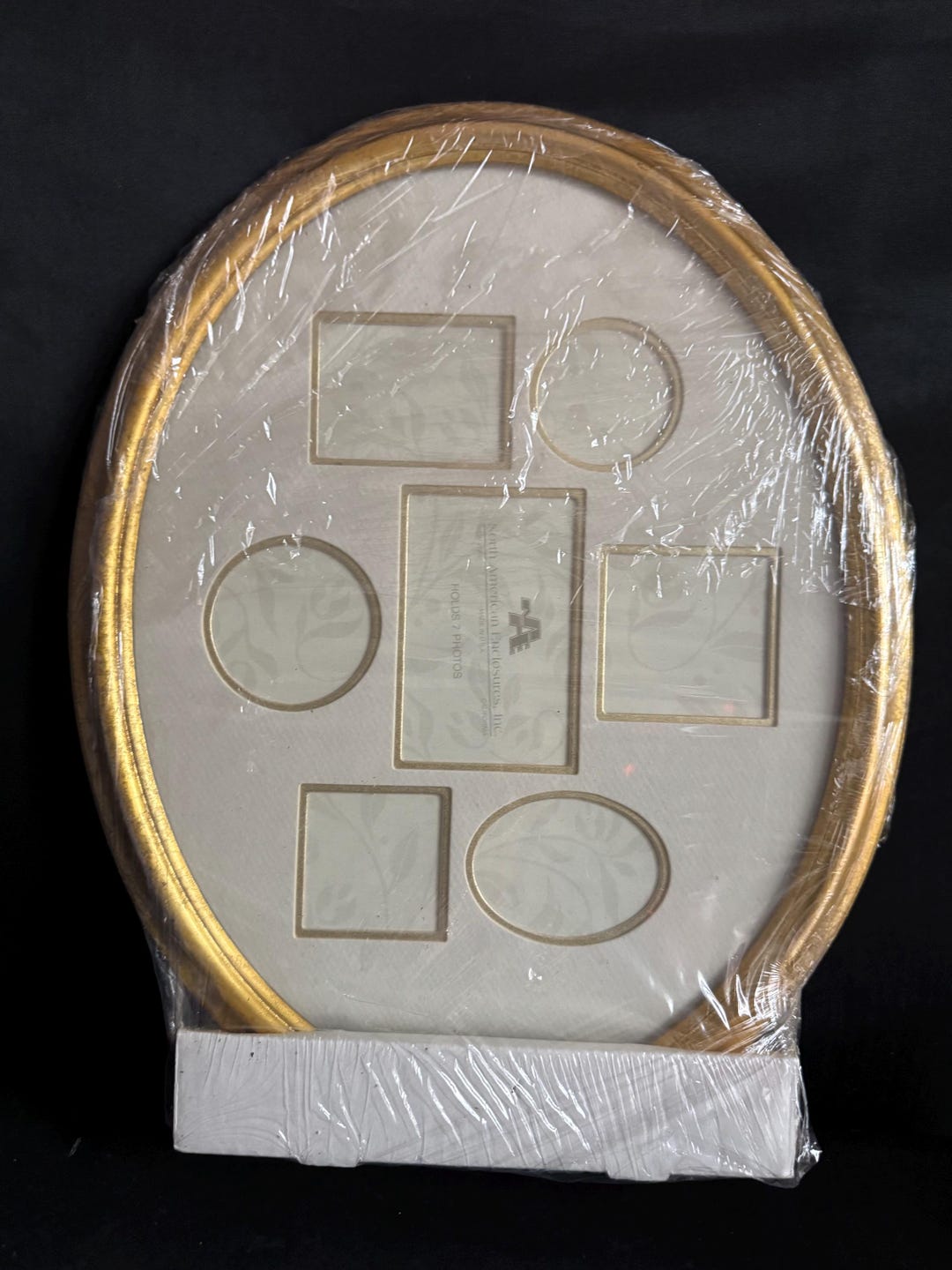 Assorted Family Wall Photo Frame , Wallet Size (7) Oval , Gold , NIP - Etsy