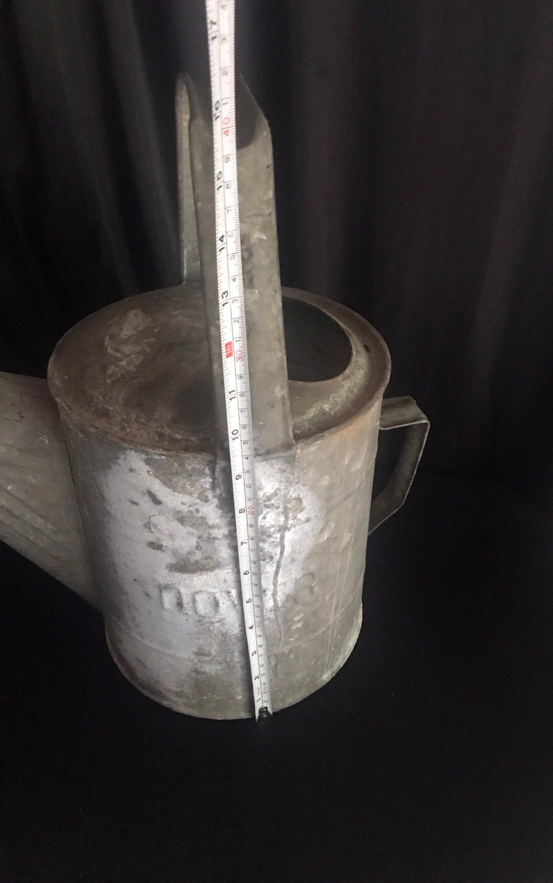 Galvanized Watering Pail Garden Decor or Real Use farmhouse - Etsy