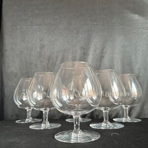 Brandy Snifters (6) Large , Clear - Etsy
