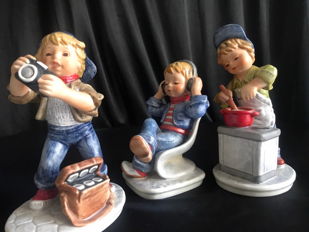 Goebel Figurines,set of 3, Themed ,todays Childrens Series ,chef ...