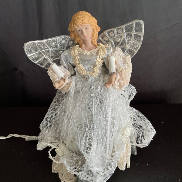Victorian Angel Tree Topper - Etsy