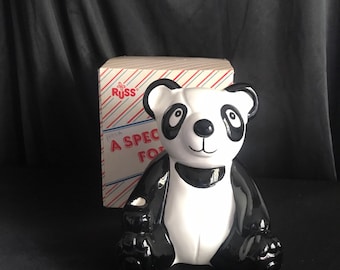 Panda Piggy Bank - Etsy
