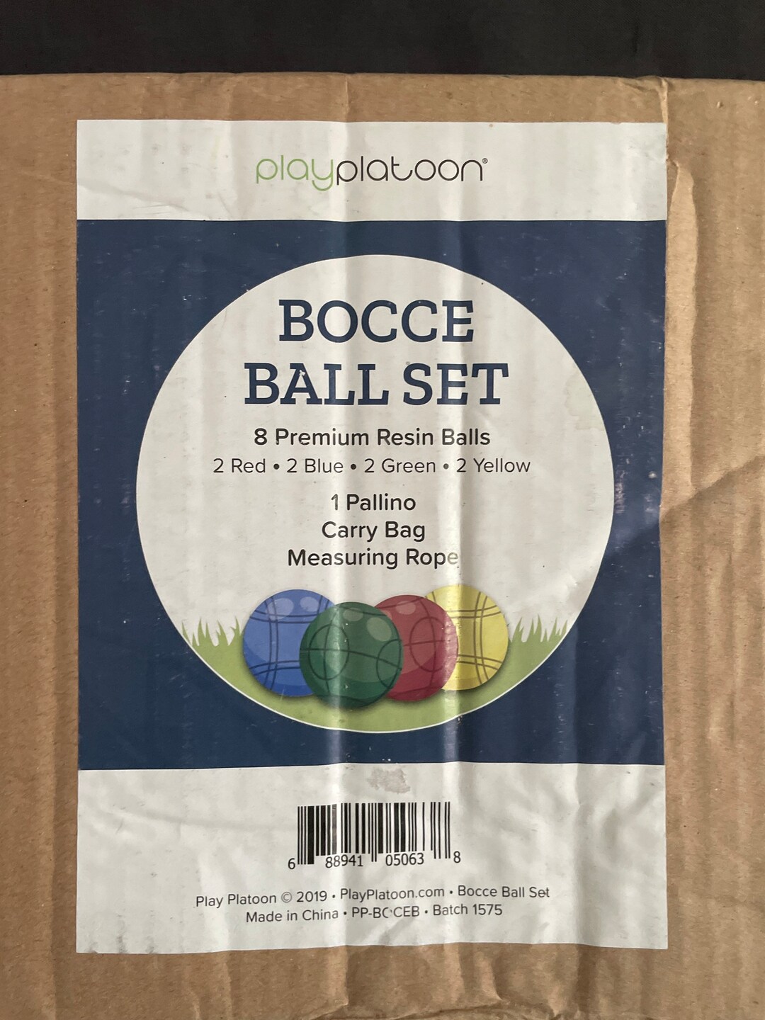 NIB , Bocce Ball Game , Lawn , Beach , Park ,outdoor, Italy Traditional ...
