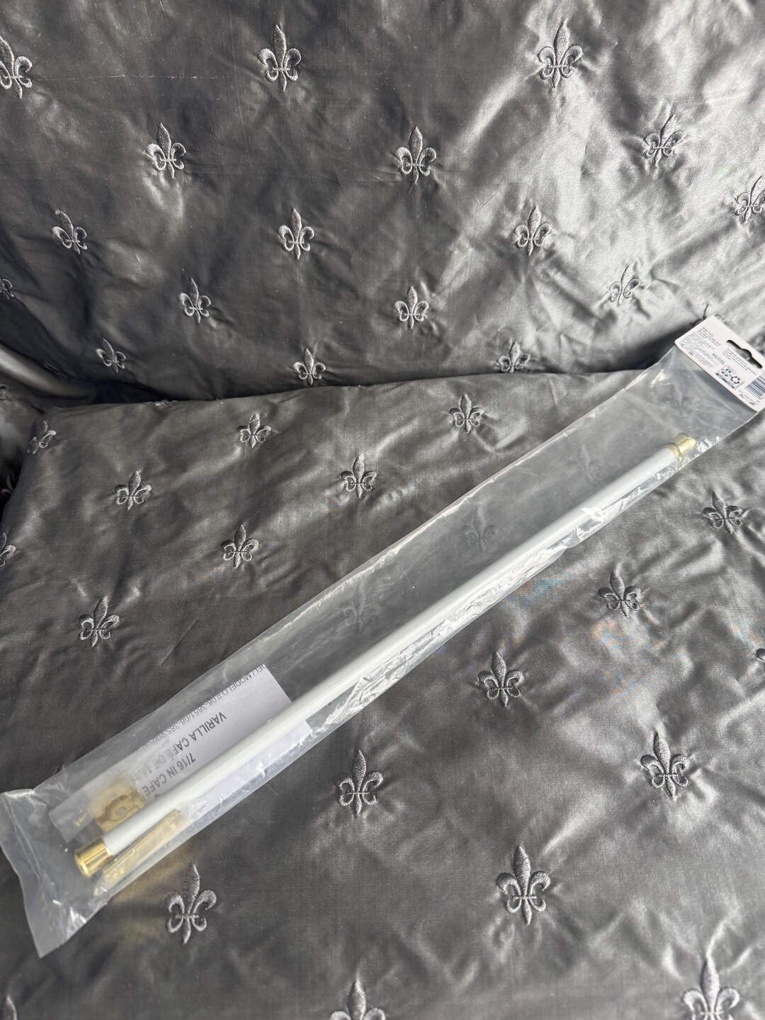 Sash Cafe’ Rod , White Finish , 7/16” Rod Diameter , 28” Inches -48 ...