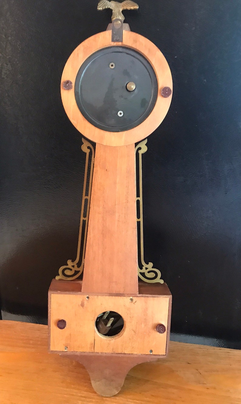 Vtg Banjo Clock Wall Mount Session Wall Clock Banjo Design | Etsy