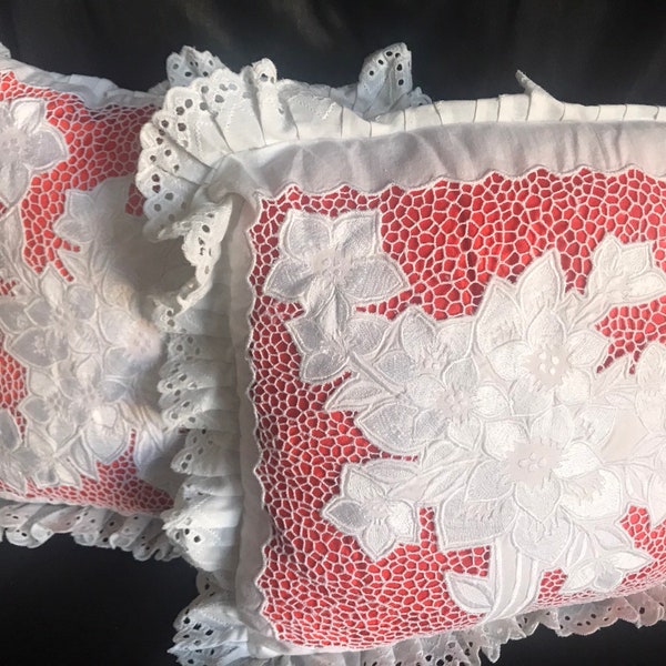 Eyelet Pillow - Etsy