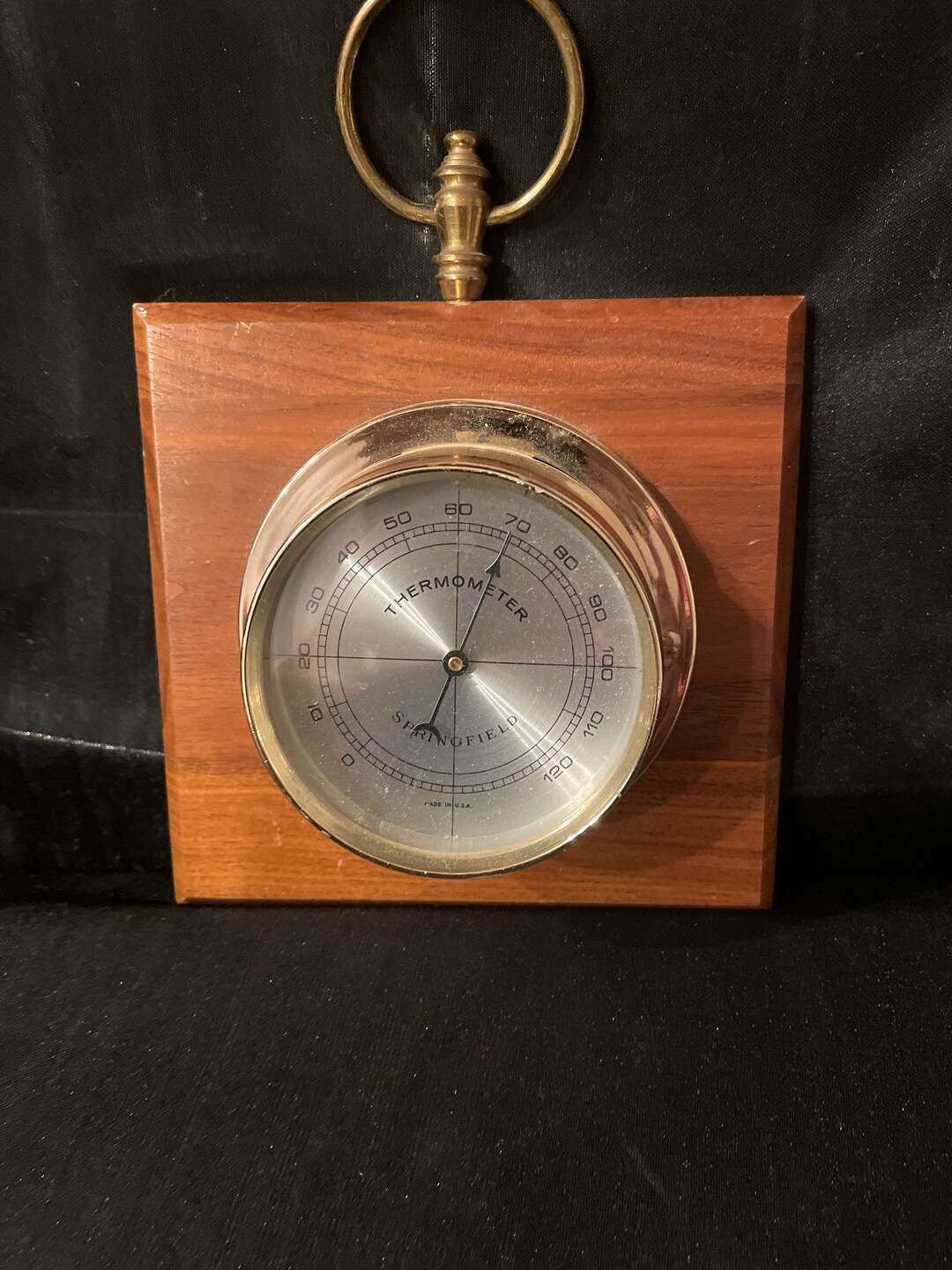 Wall Thermometer, Wall Plaque Temperature Wall Decor , Springfield ...