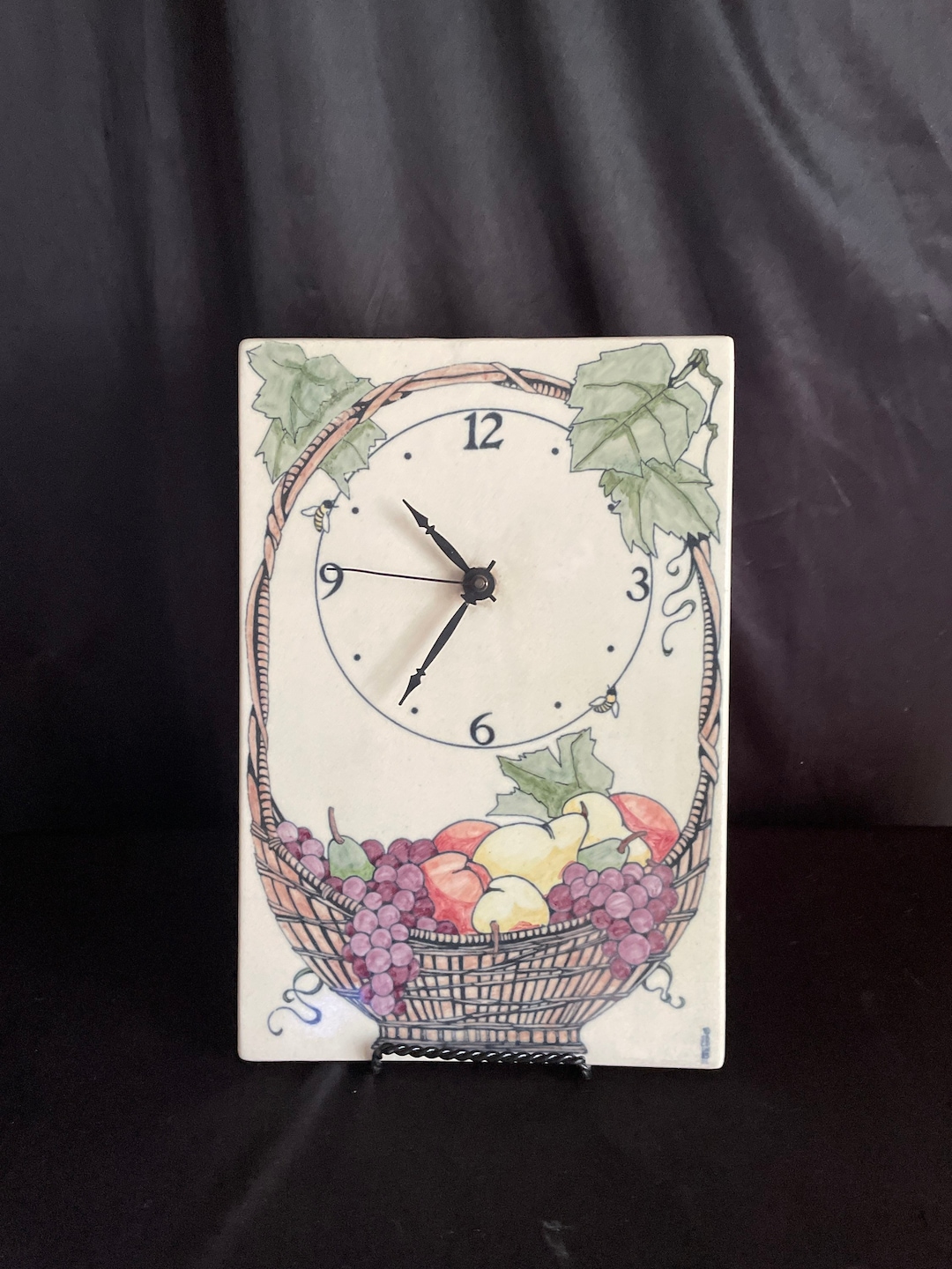 Ceramic Tile Wall Clock , Battery Wall Clock ,rectangular Fruit Basket ...