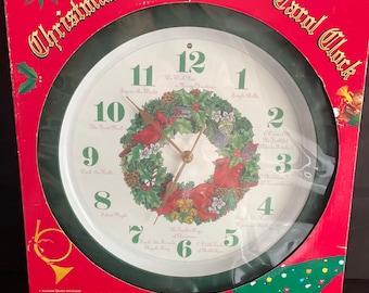 Christmas Carol Clocks - Etsy