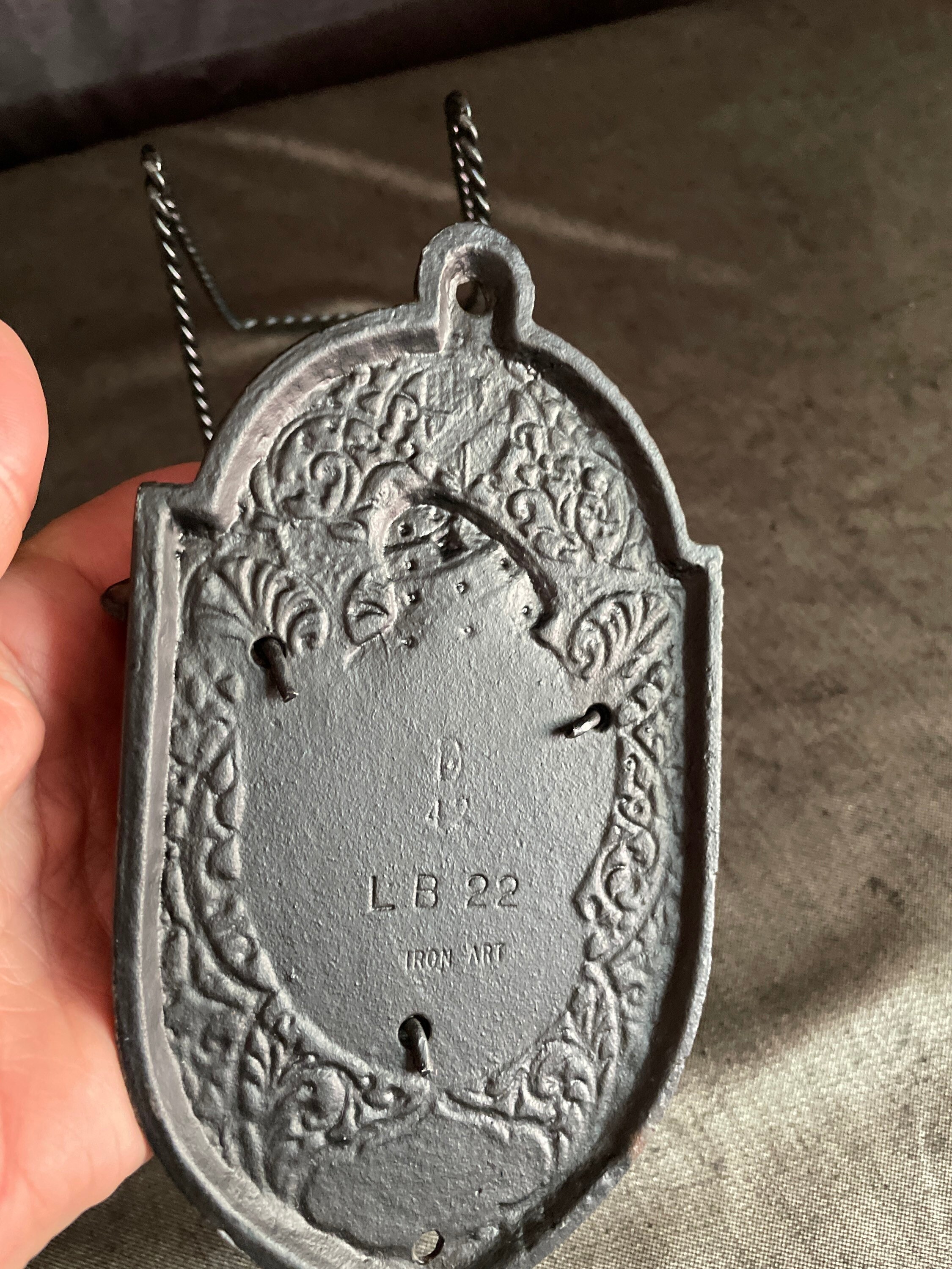 Cast Iron Wall Match Stick Holder Outdoor Key Concealer - Etsy UK