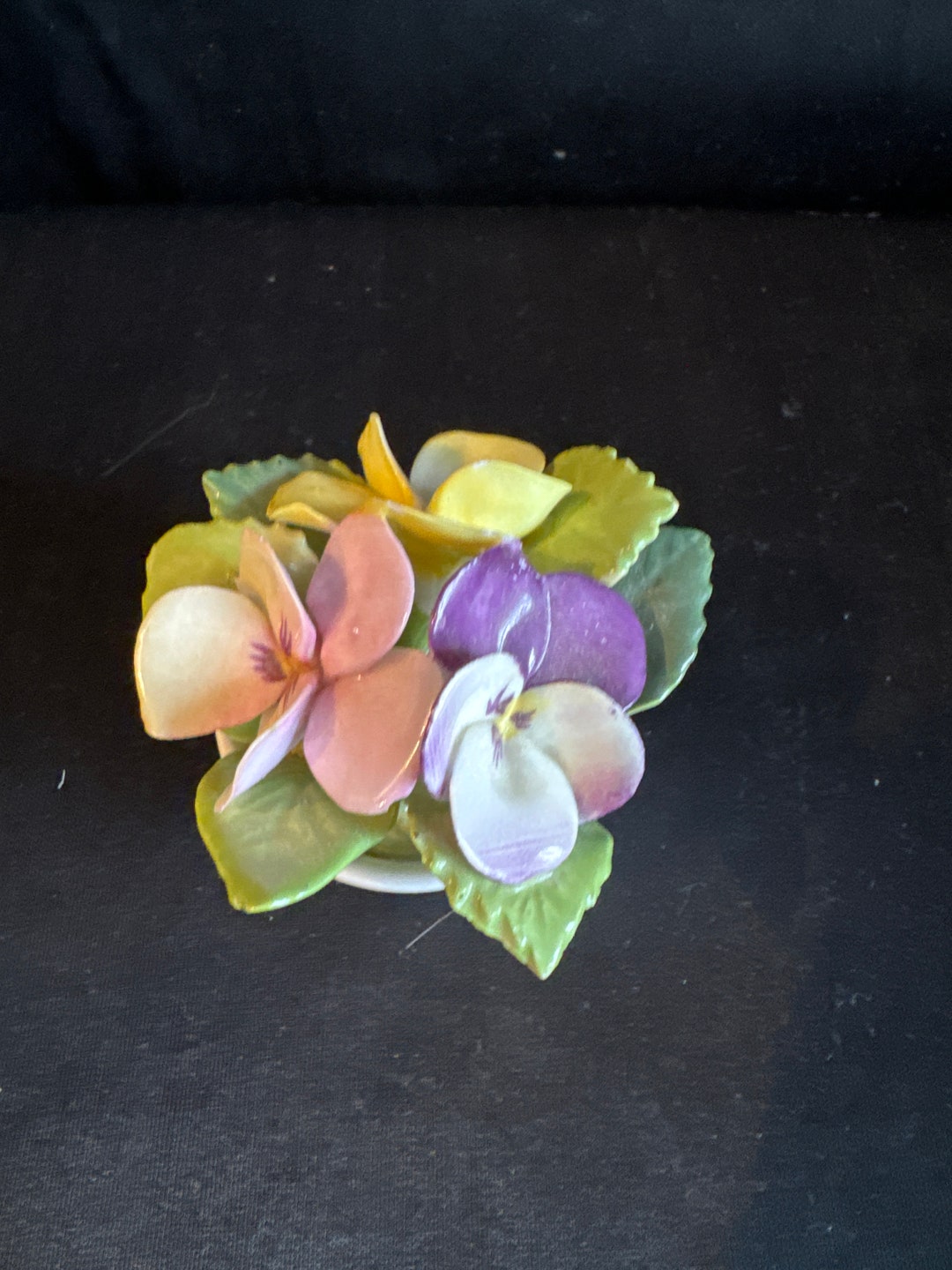 Coal Port Miniatures Bouquet Flower Miniatures ,bone China Potted ...