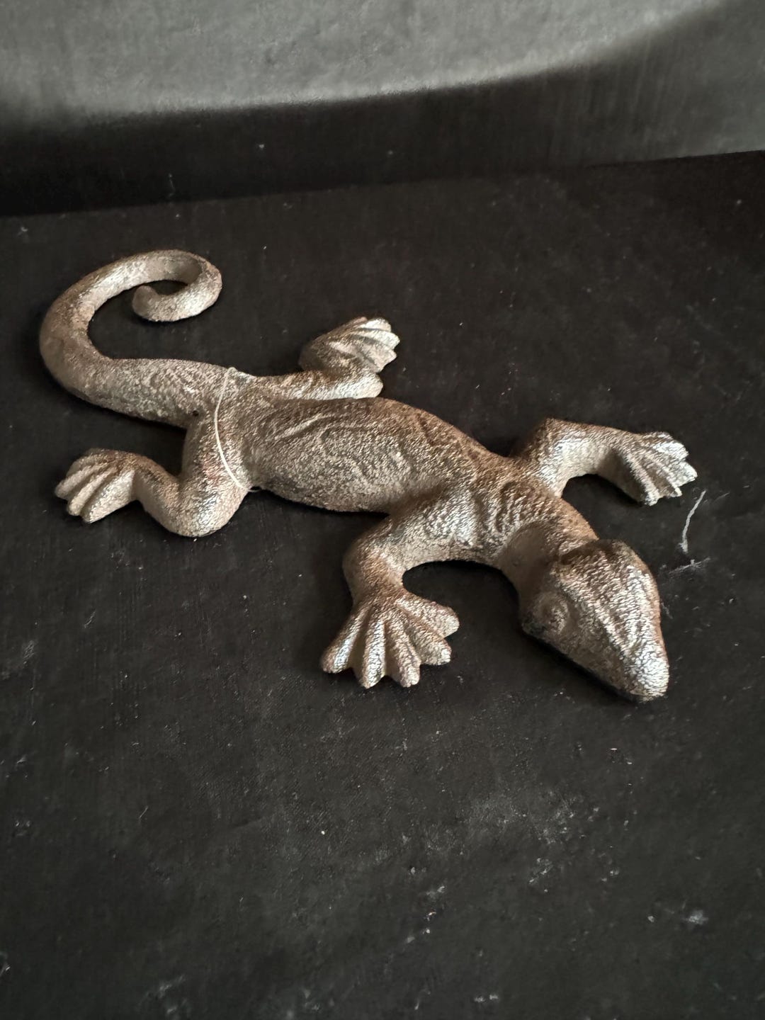 Lizard Wall Mount , Gecko ,amphibians , Tabletop or Wall Decor , Cast ...